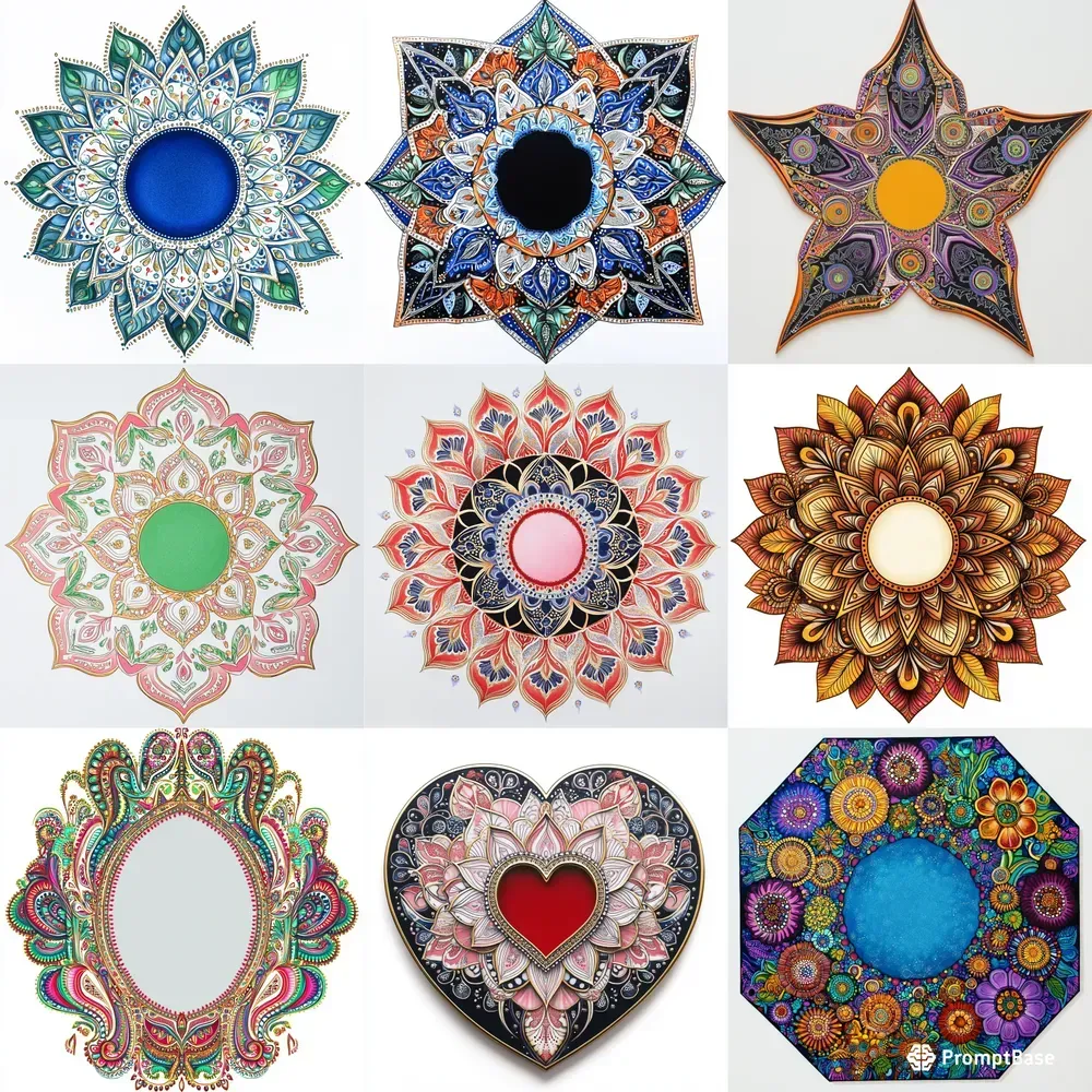 RentPrompts - Discover Serenity with Mandala Intricate Designs: Your ...